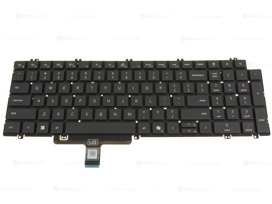 New Dell OEM Latitude 5550 Precision 3590 3591 Laptop Keyboard 3Y3NY ...