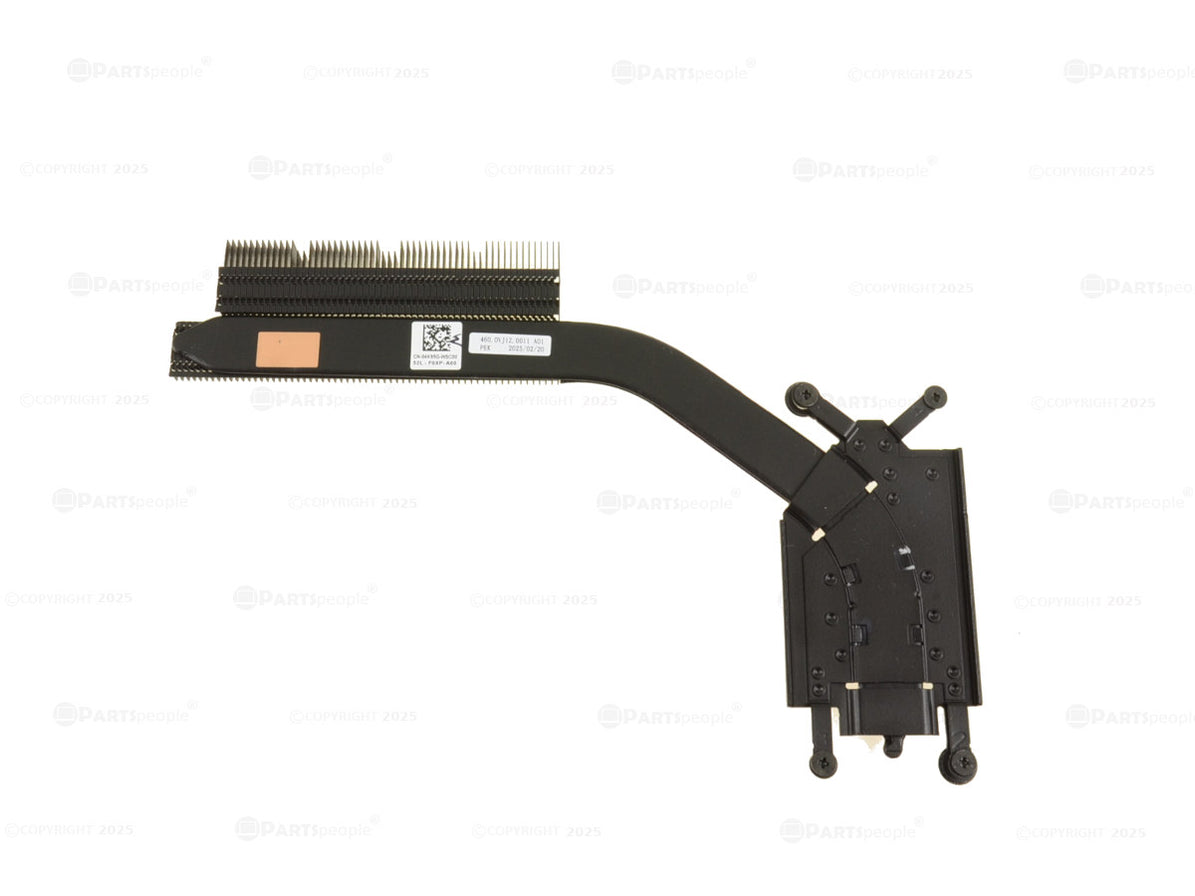Used Dell OEM Pro 14 PC14250 PC14255 CPU Heatsink Assembly 4K95G ...
