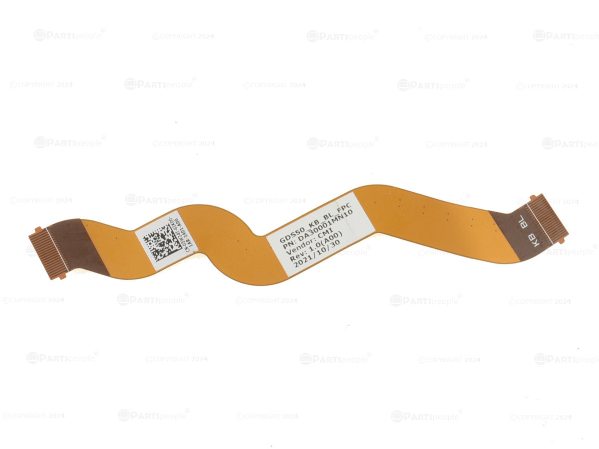 Used OEM Alienware x15 R1 Keyboard Backlight Cable 5W24T — LaptopParts.ca