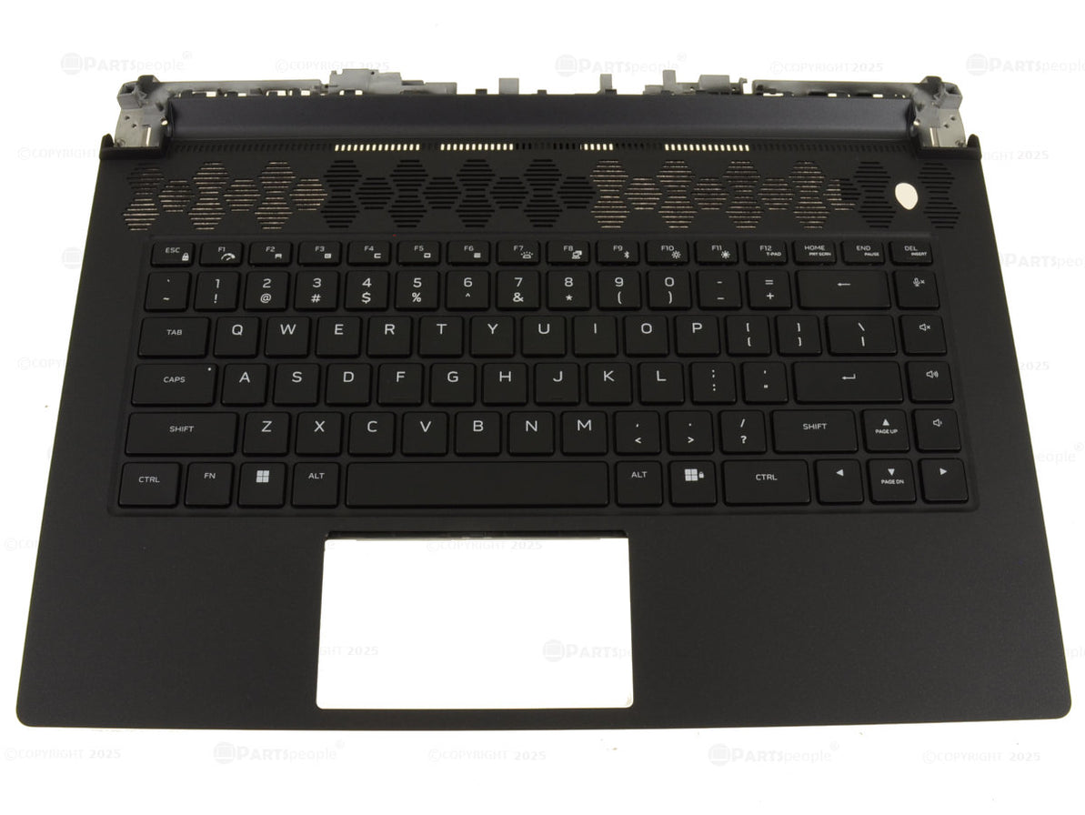 New OEM Alienware m15 R7 Palmrest Keyboard RGB Per Key Assembly 7PVXG ...