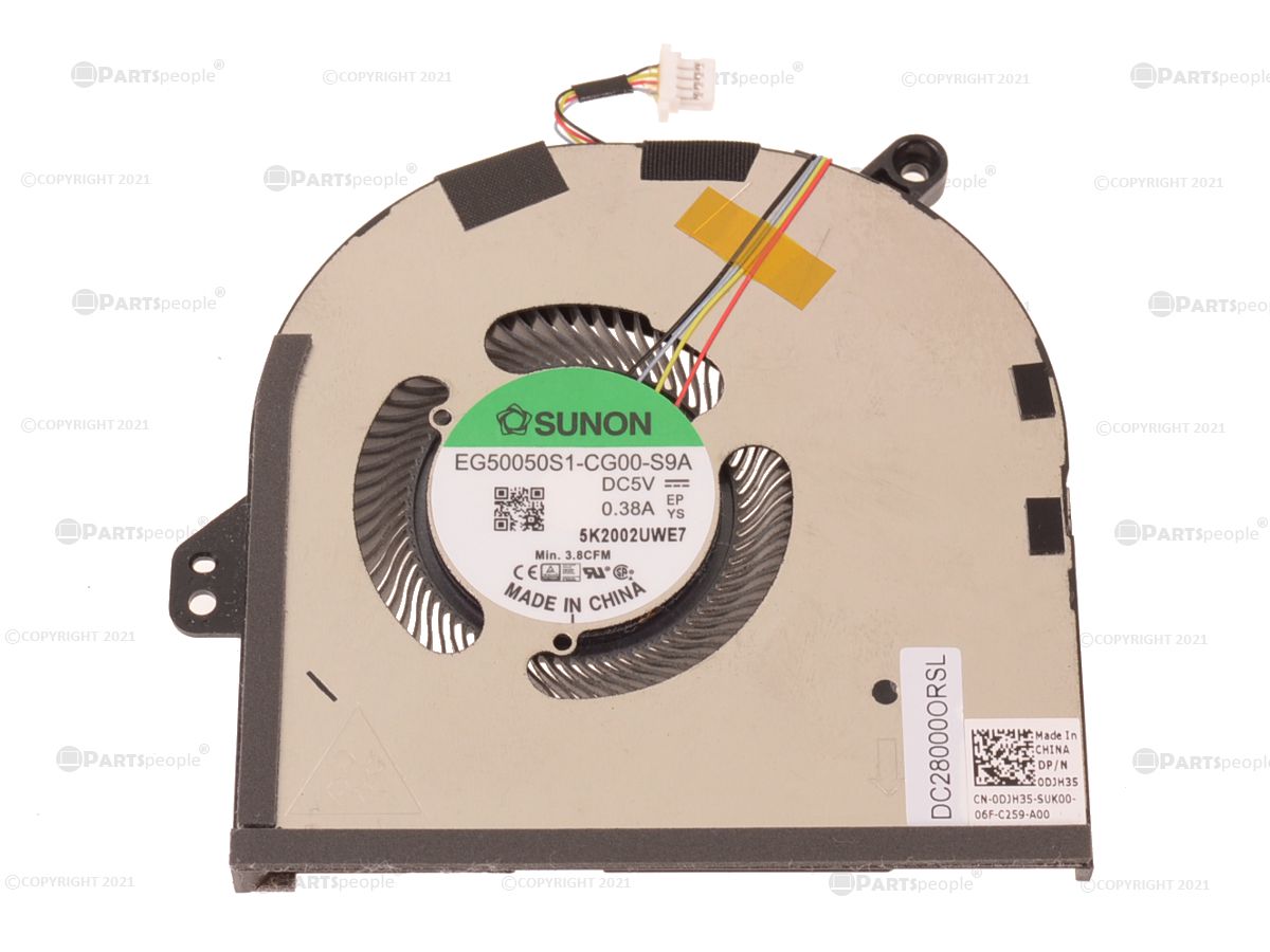 New Dell XPS 9500 Precision 5550 Graphics Cooling Fan RIGHT Side Fan ...