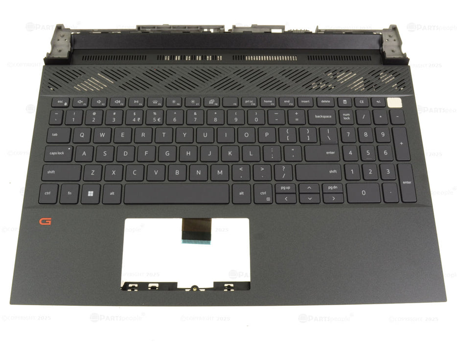 New US INTL Dell OEM G Series G15 5520 5521 5525 Palmrest Backlit ...