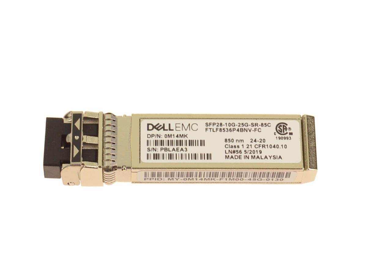 New Dell OEM Small Form-Factor Pluggable SFP 850nm Transceiver Module ...