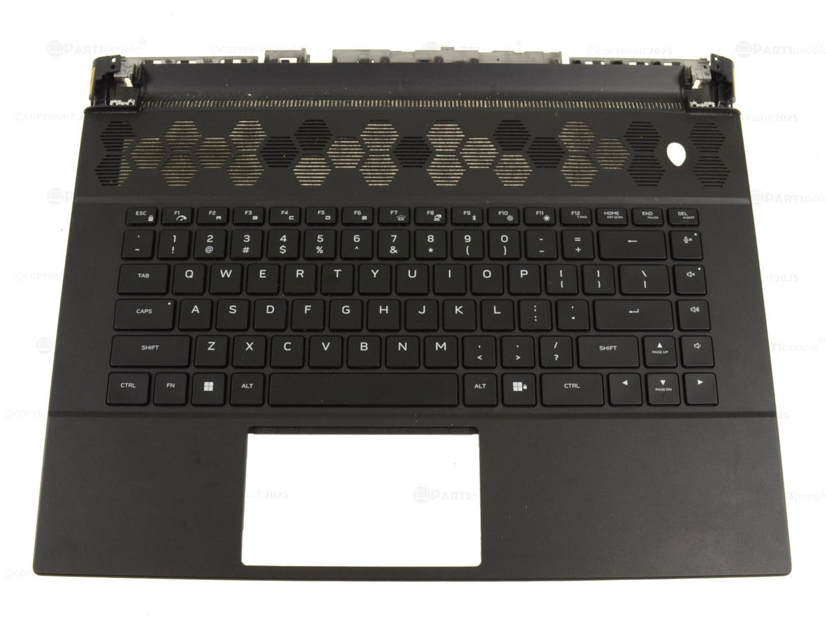 New OEM Alienware m16 R1 Palmrest 1-Zone RGB Keyboard Assembly 1 Zone ...