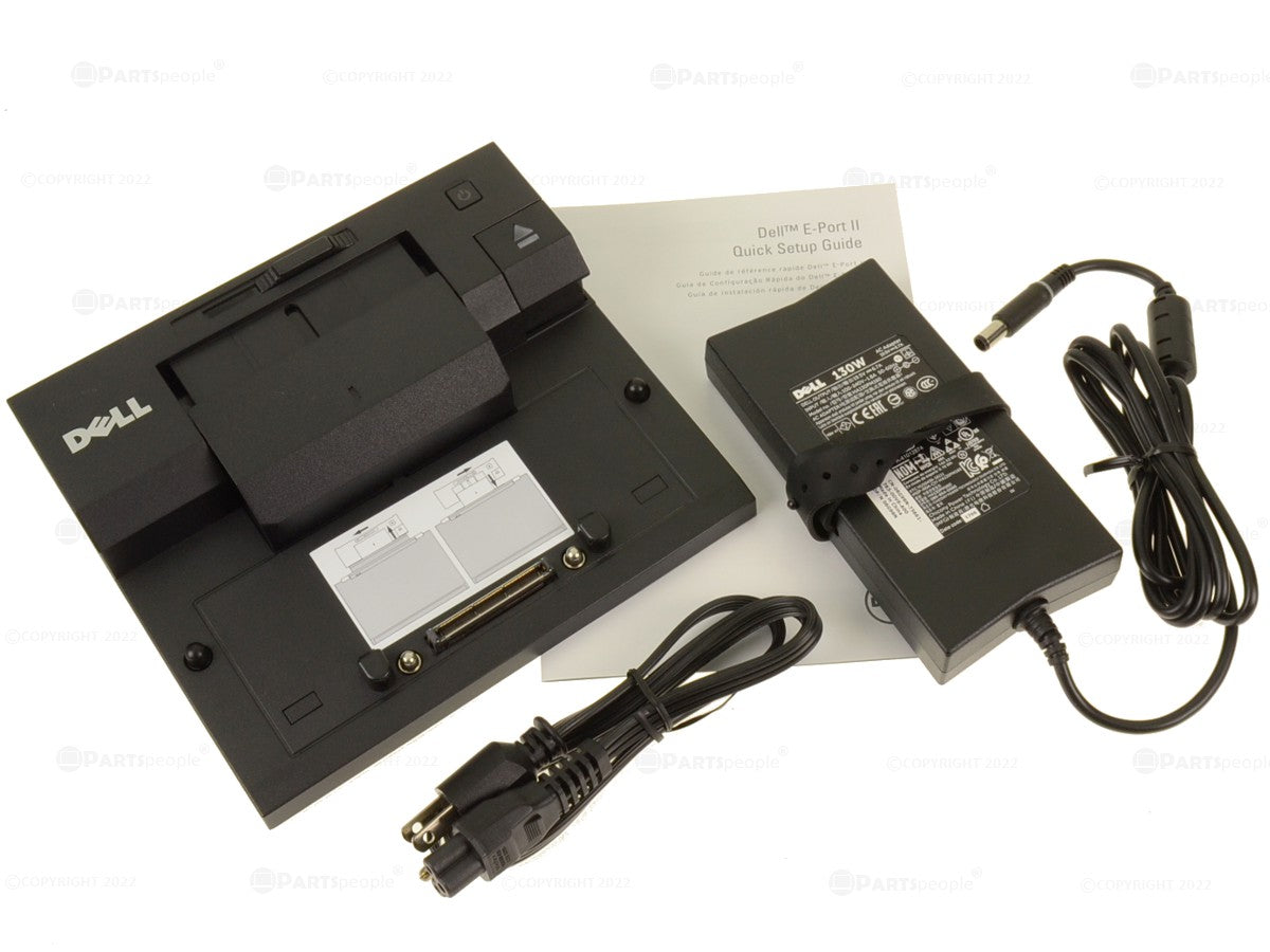 New Dell OEM E-Port Replicator II Docking Station With USB 3.0 and ...