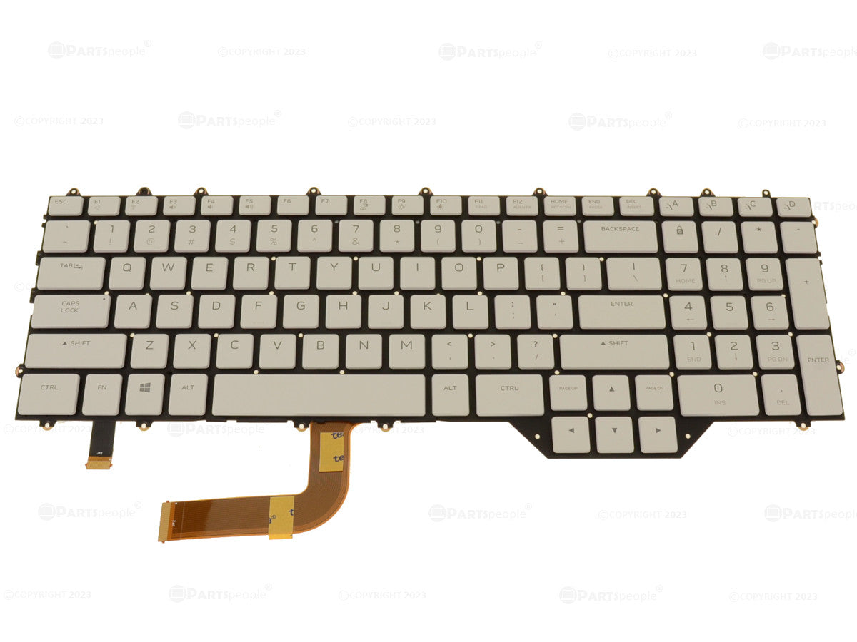Refurbished OEM Alienware m17 R4 Mechanical Backlit Laptop Keyboard ...