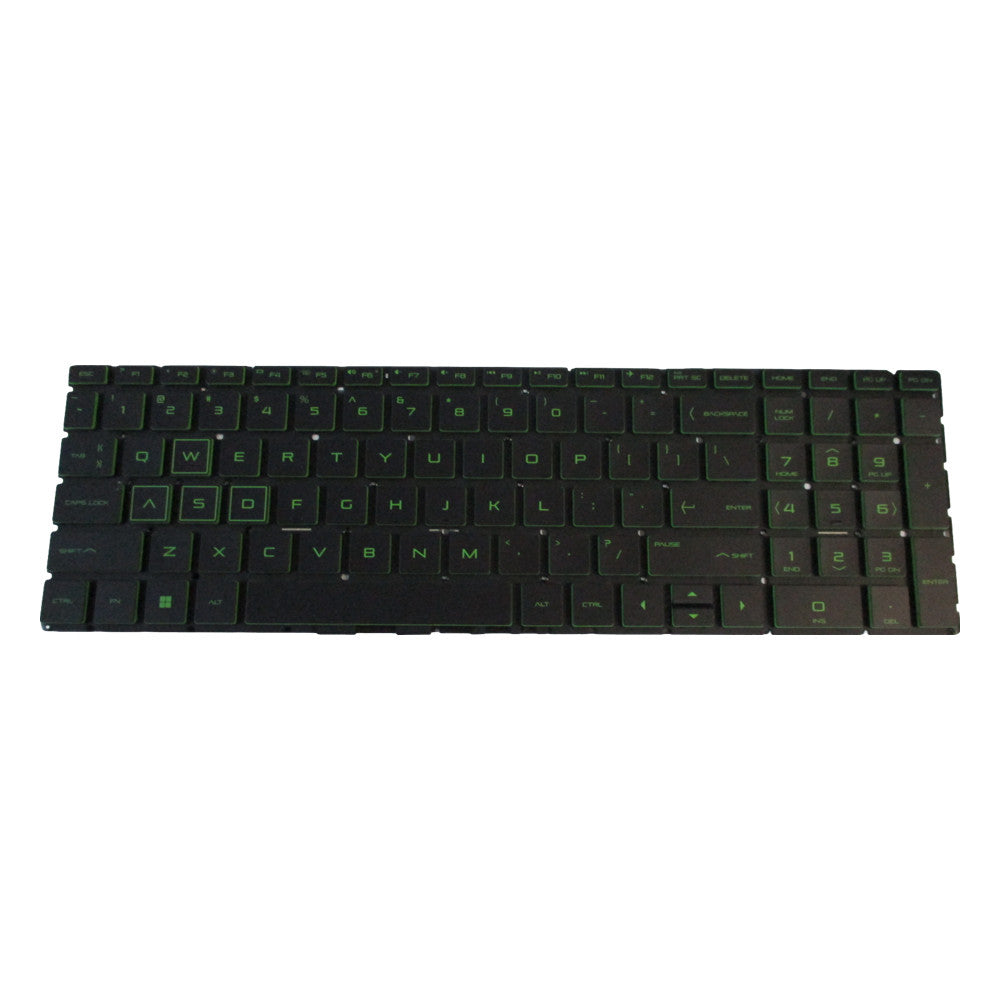 New Green Backlit Keyboard for HP Pavilion 15-DK 15T-DK Laptops ...
