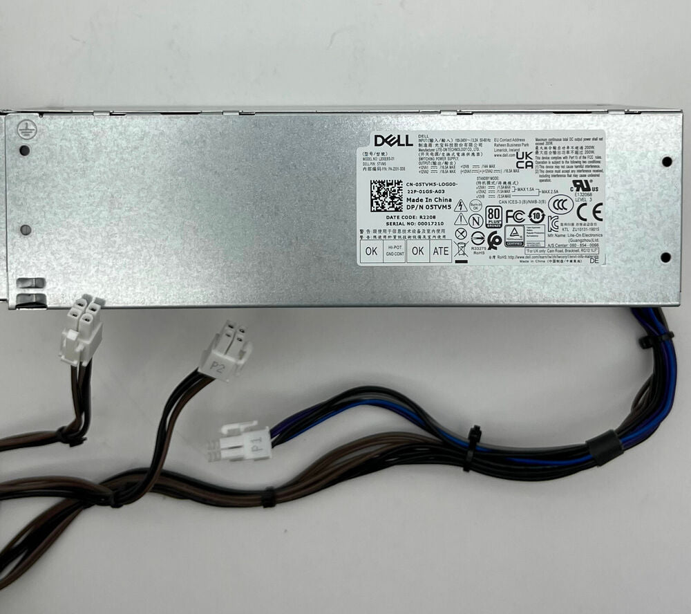 New Dell Optiplex 3080 5080 7080 SFF 200W Power Supply L200EBS-00 ...