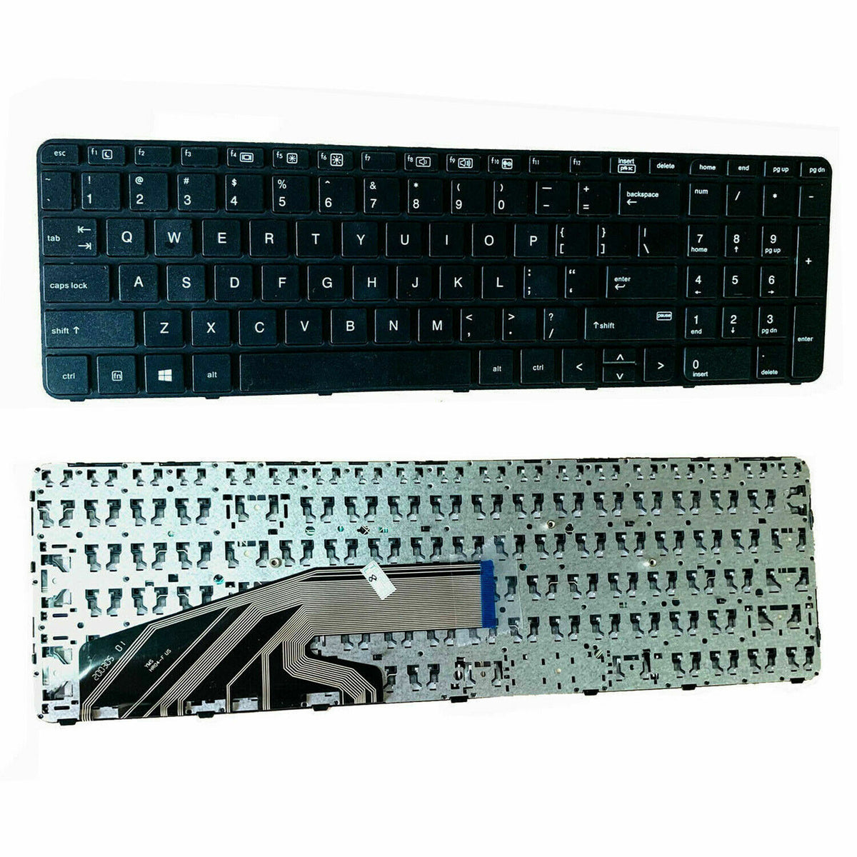 New HP Probook 650 G2 US English Keyboard 841136-001 831021-001 ...