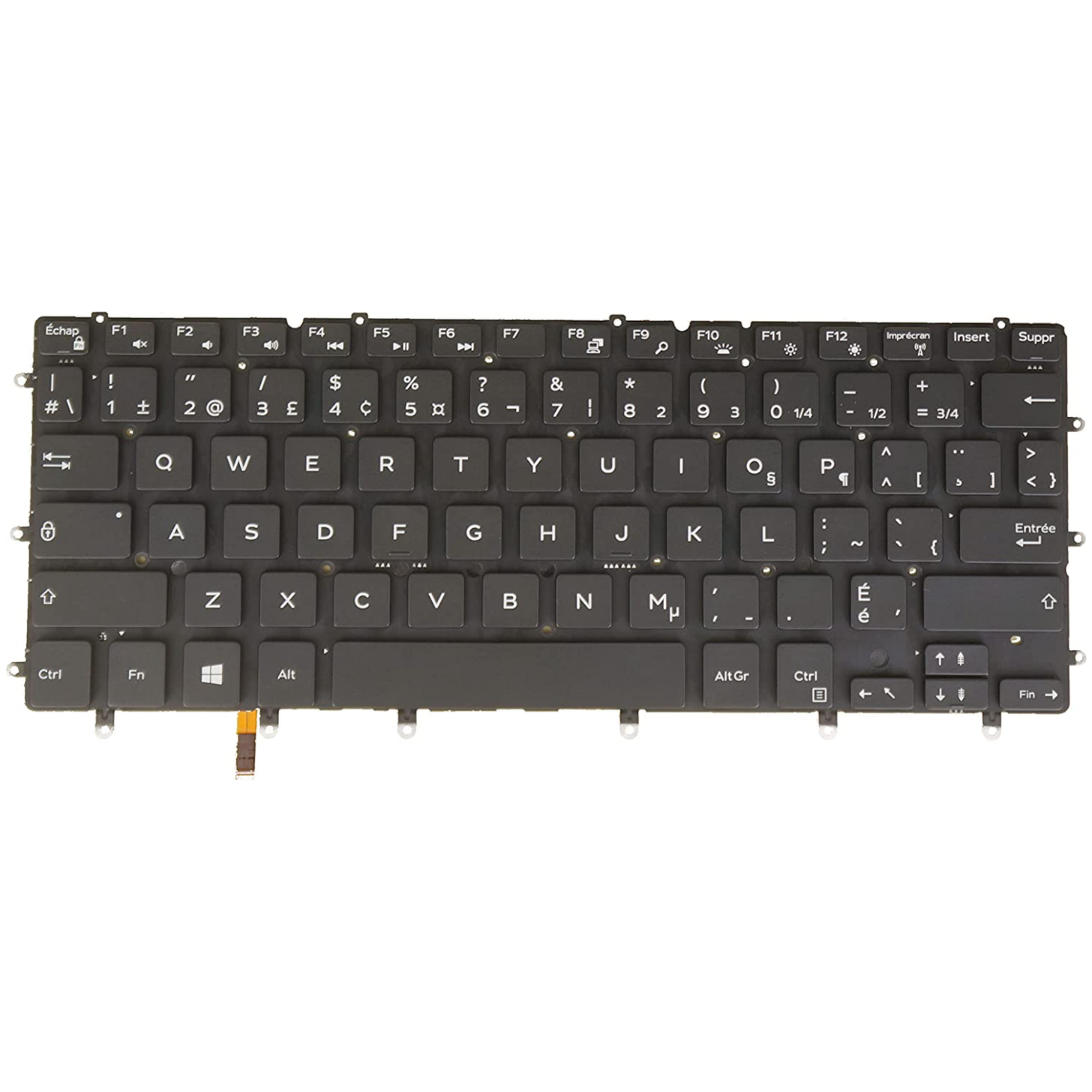 New Dell XPS P54G P54G001 P54G002 Keyboard Canadian French backlit 016 ...