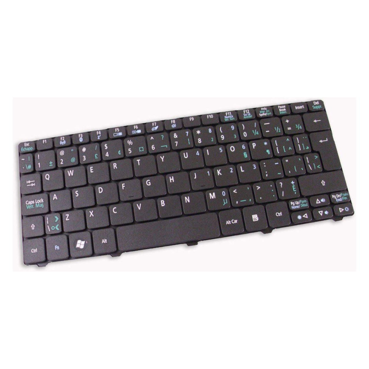 New Gateway LT28 LT40 Netbook Keyboard Canadian Bilingual | LaptopParts.ca