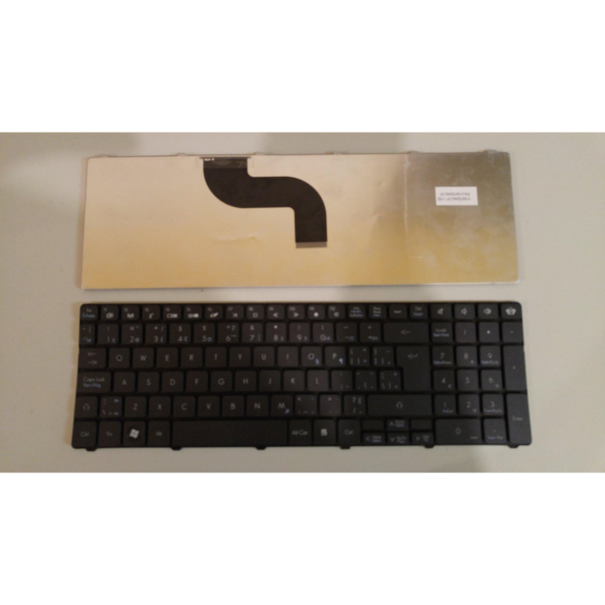 New Keyboard Gateway Packard Bell Canadian Keyboard CA Black V104702AK2 ...