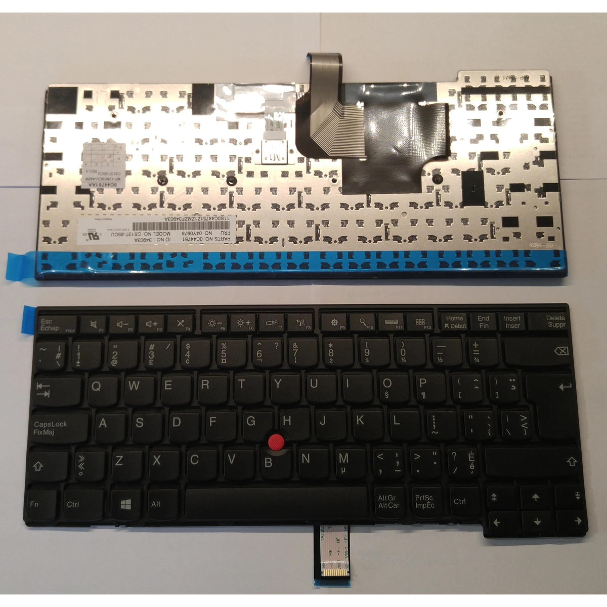 New Lenovo Thinkpad T440 T440P T440S Keyboard Canadian French black No ...
