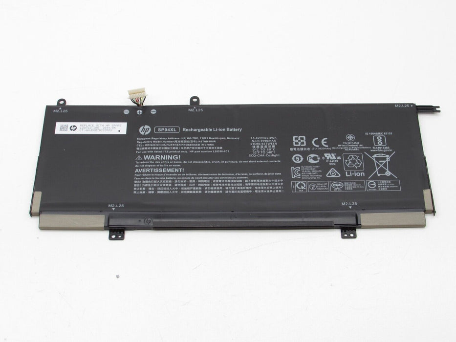 New Genuine HP Spectre X360 Convertible 13T-AP000 Touch Battery 61.4WH ...