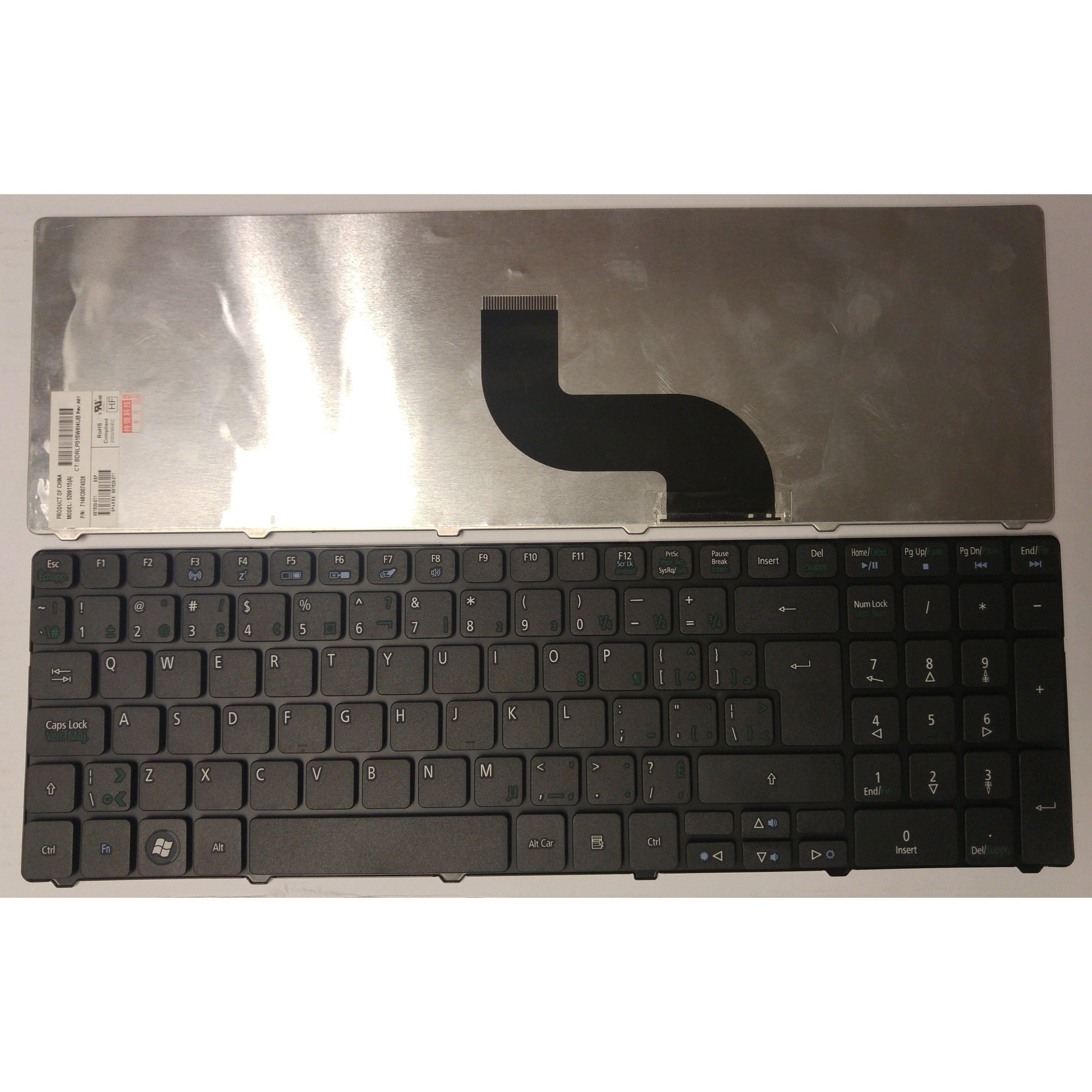 New Acer Aspire 5739 5739G 5740 Canadian Bilingual Keyboard PK130C93A18 ...