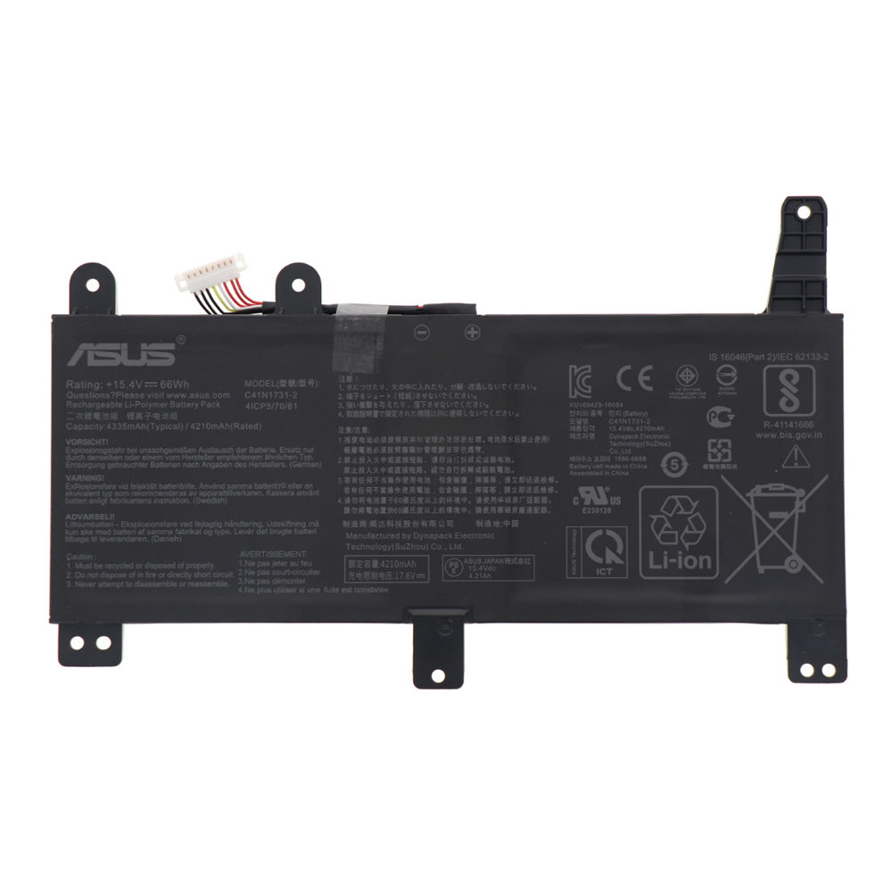 New Genuine Asus ROG G712L G712LU G712LV G712LW G712LWS Battery 66Wh ...