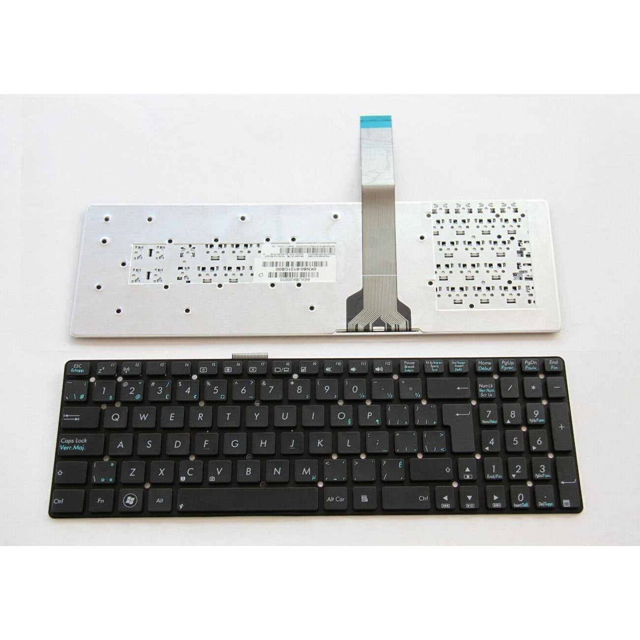 New ASUS K55VJ K55VM K55VS K55XI K550VD Canadian Bilingual Keyboard ...