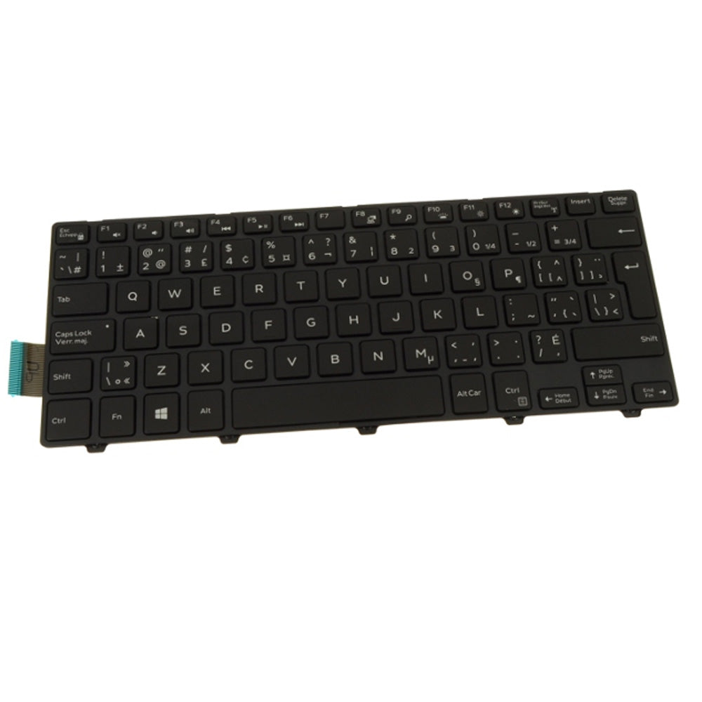 New Dell Latitude 3450 3460 3470 3480 CA Bilingual Backlit Keyboard ...