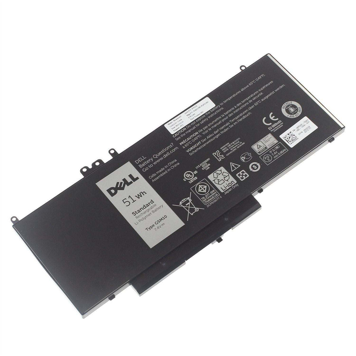 New Genuine Dell Latitude E5270 E5450 E5470 E5550 Battery 51Wh ...
