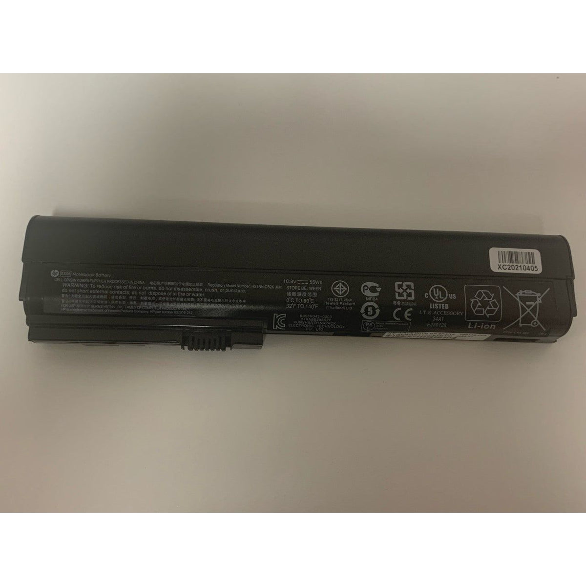 New Genuine HP EliteBook 2560P 2570P Battery 62Wh | LaptopParts.ca